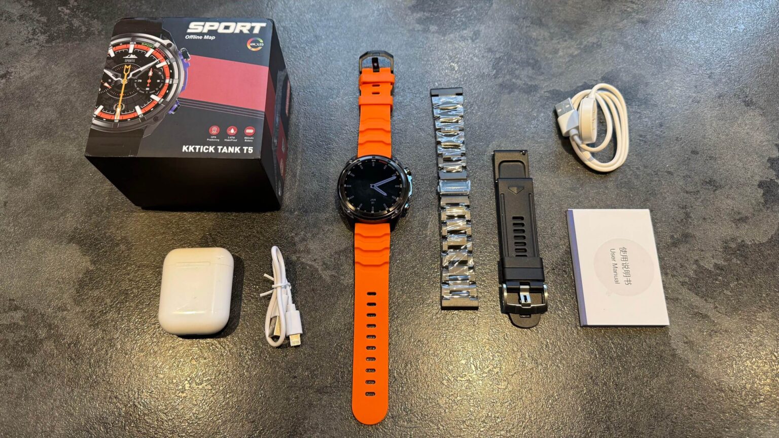 Review: KKTICK TANK T5 Smartwatch - OutdoorOnly